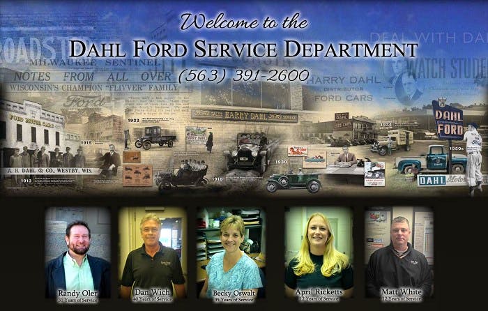 Dahl Ford - Davenport - Service Center - Ford, Service Center, Used Car ...